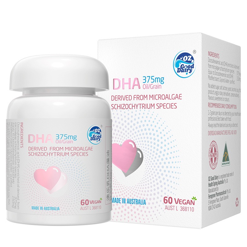 DHA oil/grain 375mg - Oz Good Dairy official website